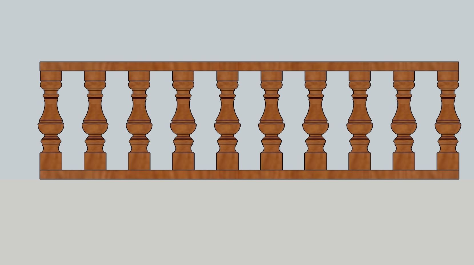 Baluster 3D Model Download 3D model Sketchup 3D model | CGTrader