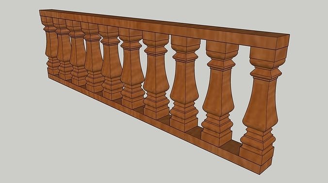 Baluster 3D Model Download 3D model Sketchup 3D model 3D model | CGTrader