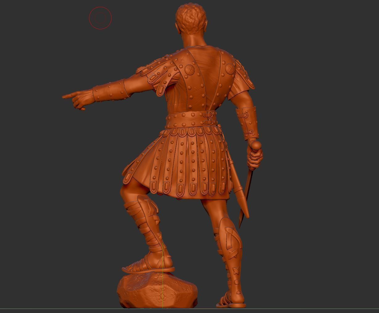 Roman General 3D model 3D printable | CGTrader