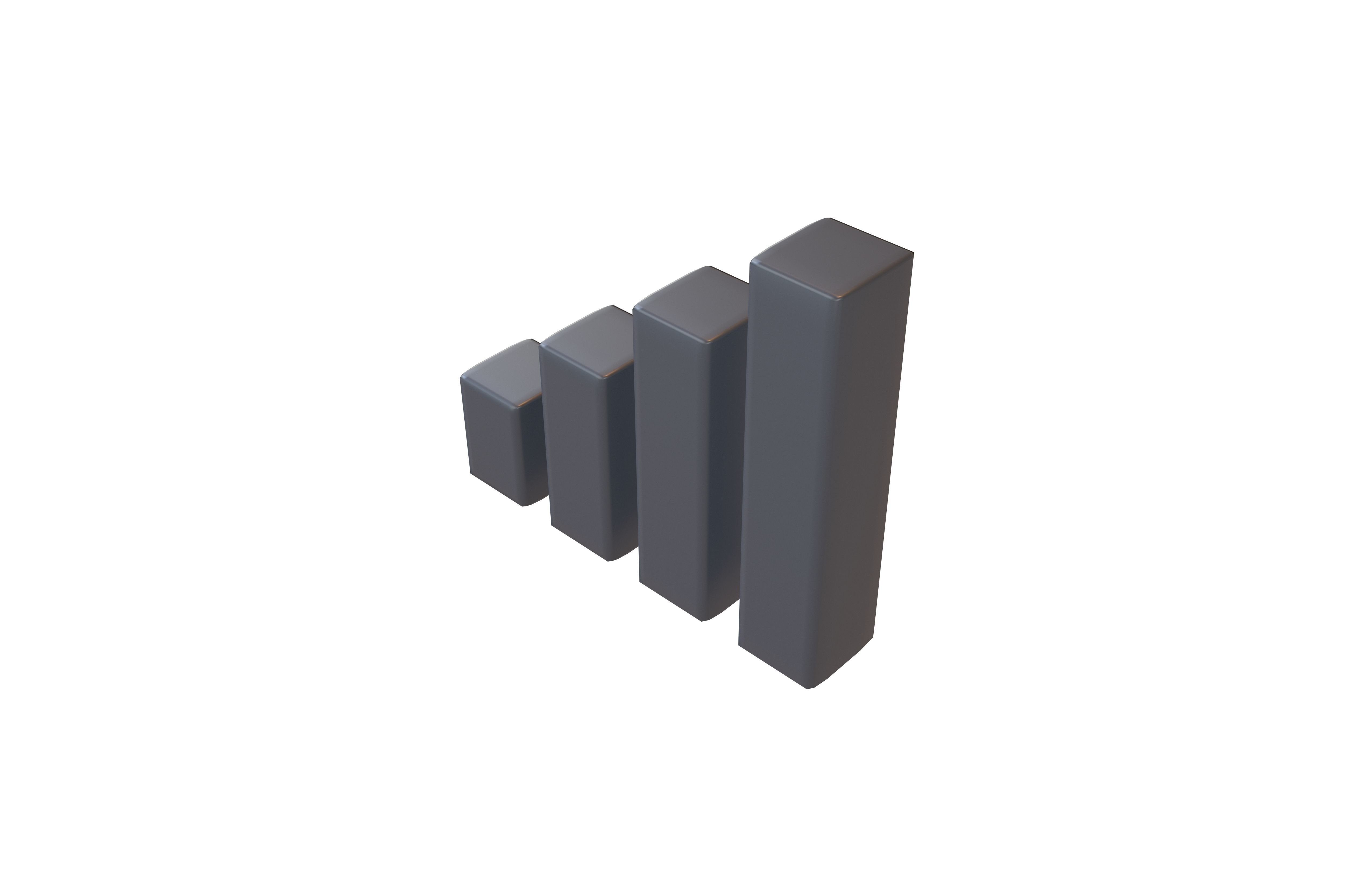 3D model Cellular Signal Symbol v1 001 VR / AR / low-poly | CGTrader