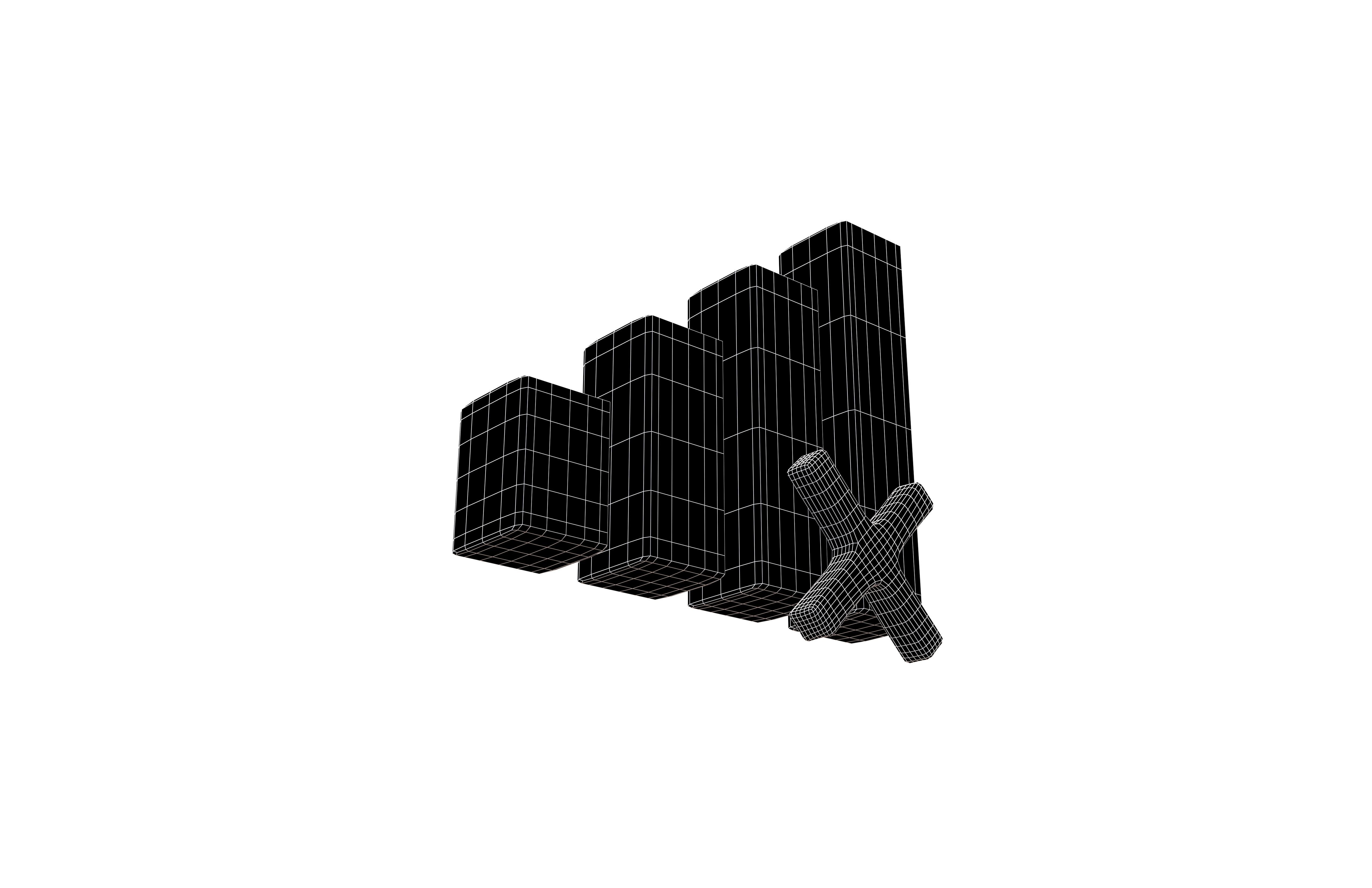 3D model Cellular Signal Symbol v2 001 VR / AR / low-poly | CGTrader