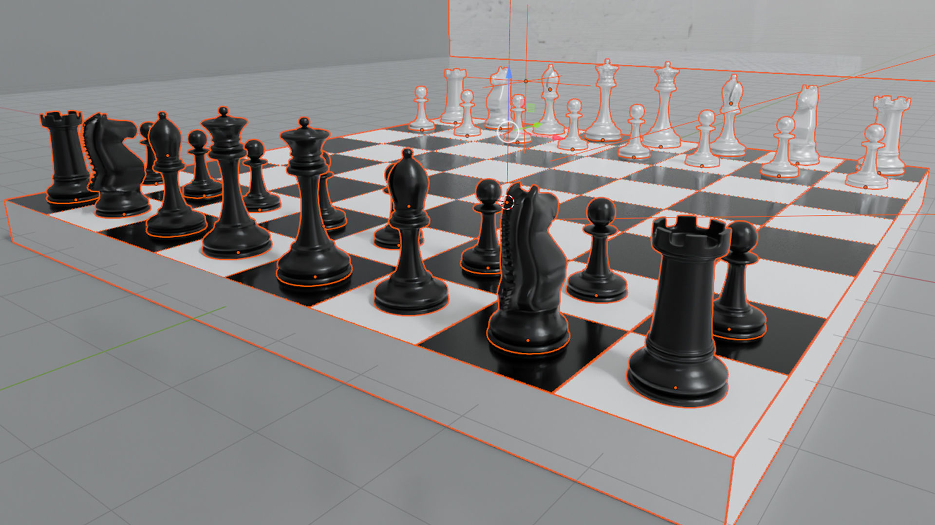 Chess Pieces 3D Model 3D model | CGTrader