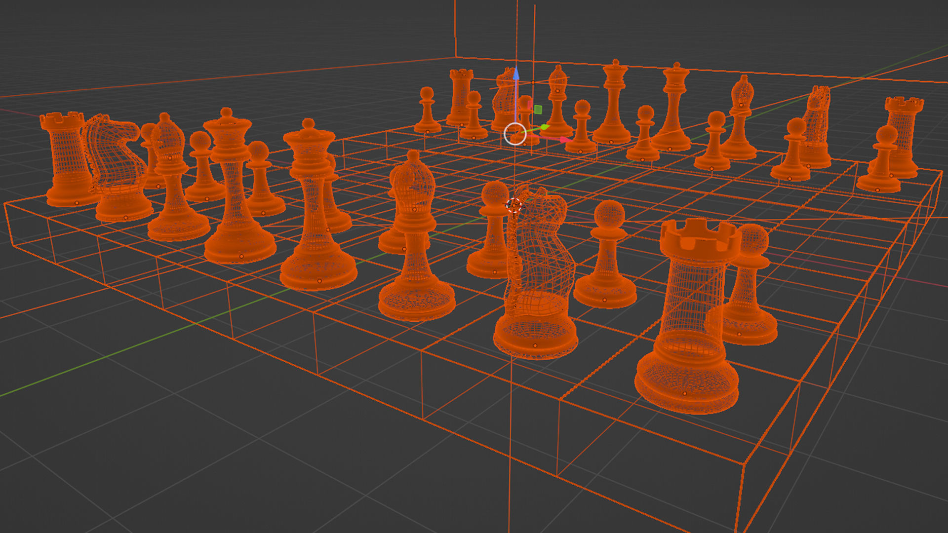 Chess Pieces 3D Model 3D model | CGTrader