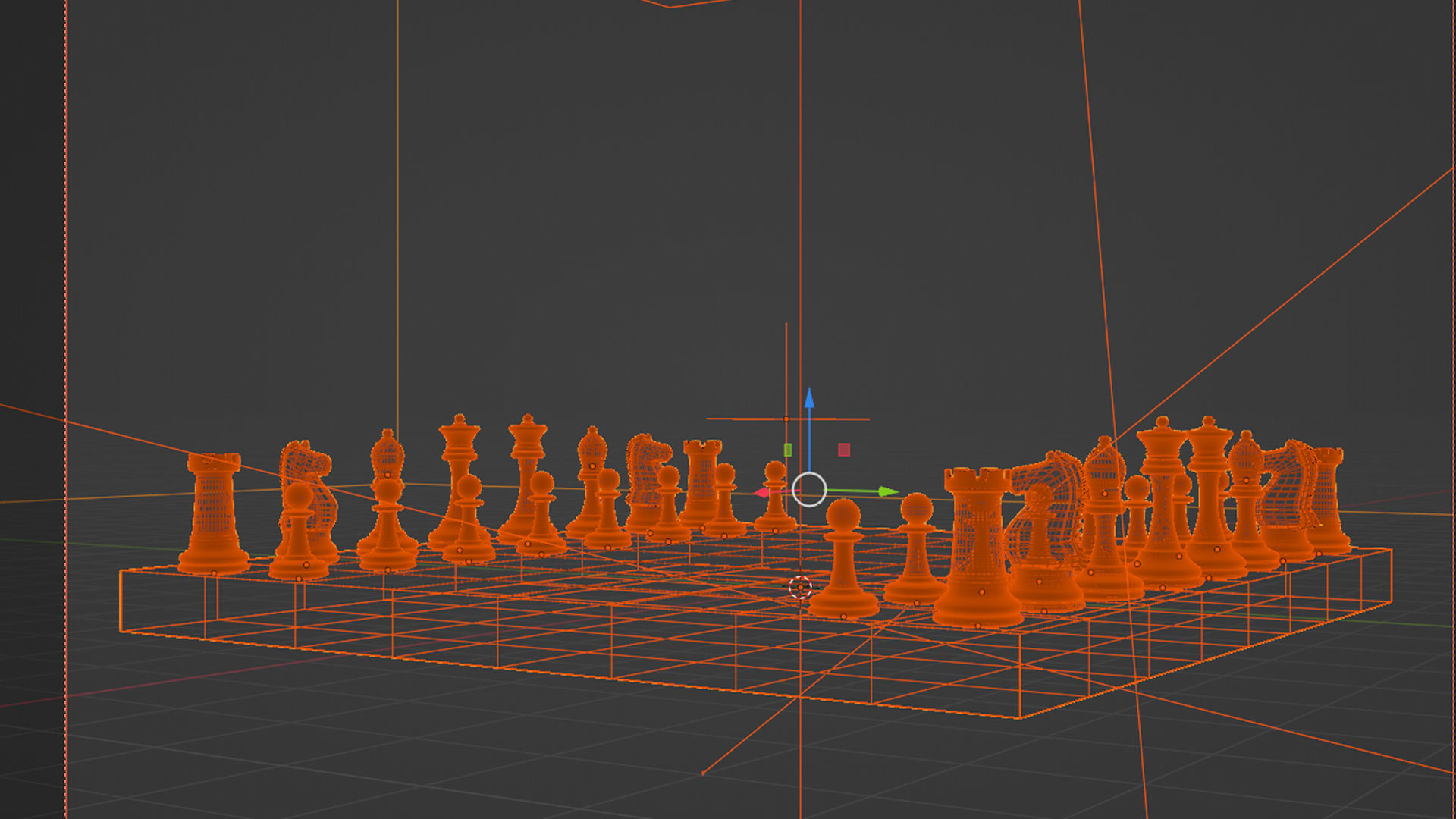 Chess Pieces 3D Model 3D model | CGTrader