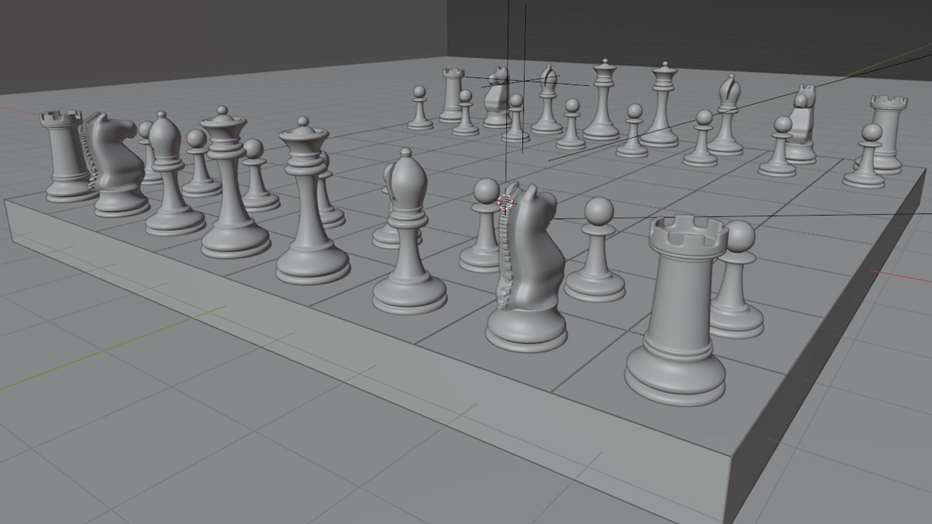 Chess Pieces 3D Model 3D model | CGTrader