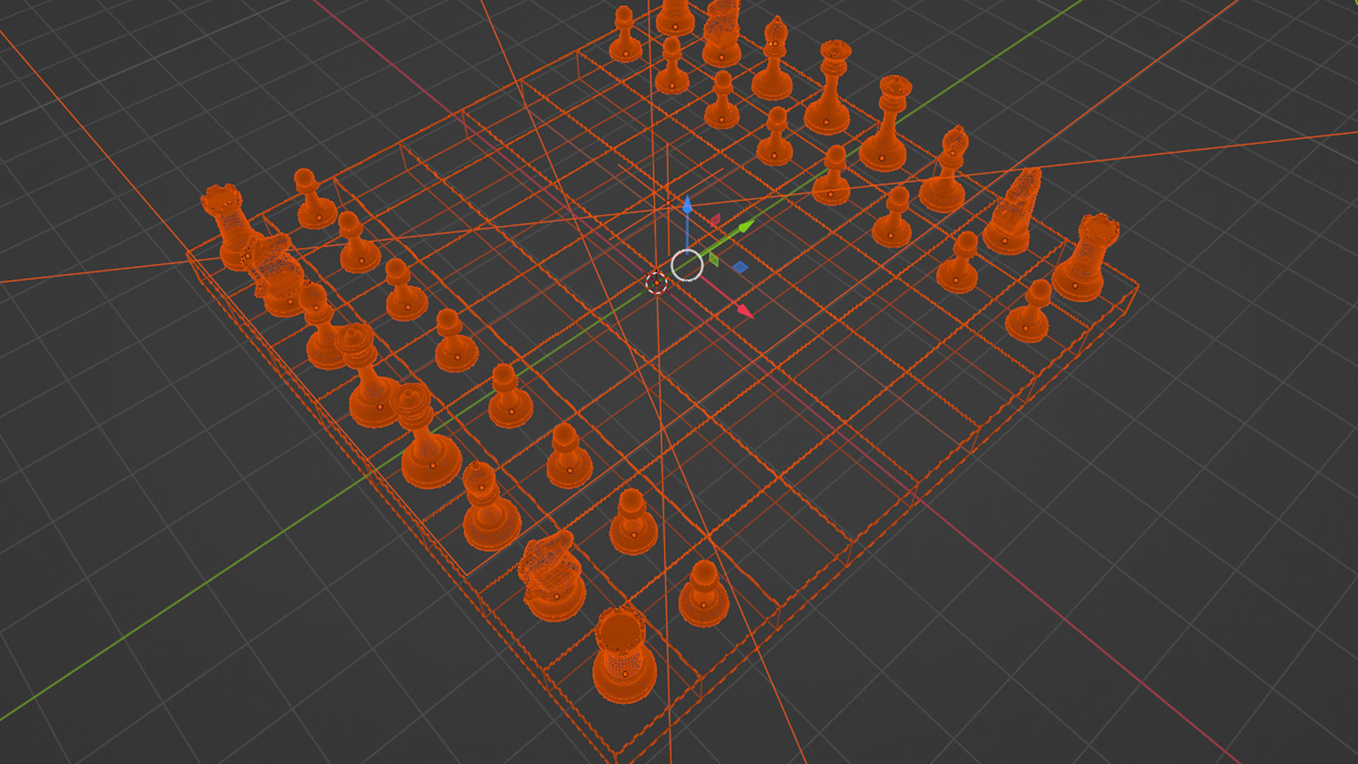 Chess Pieces 3D Model 3D model | CGTrader