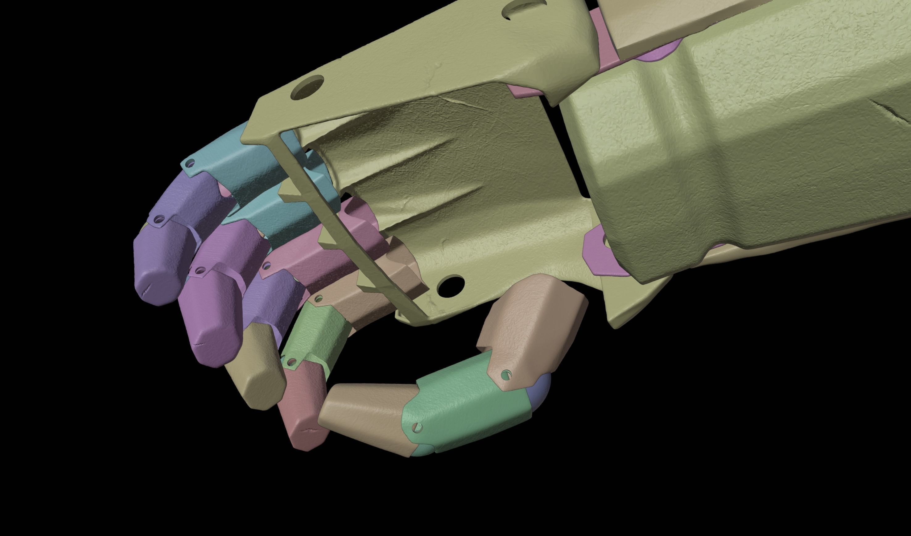 Guts Mechanical Arm Fan Art for Cosplay 3D model 3D printable | CGTrader