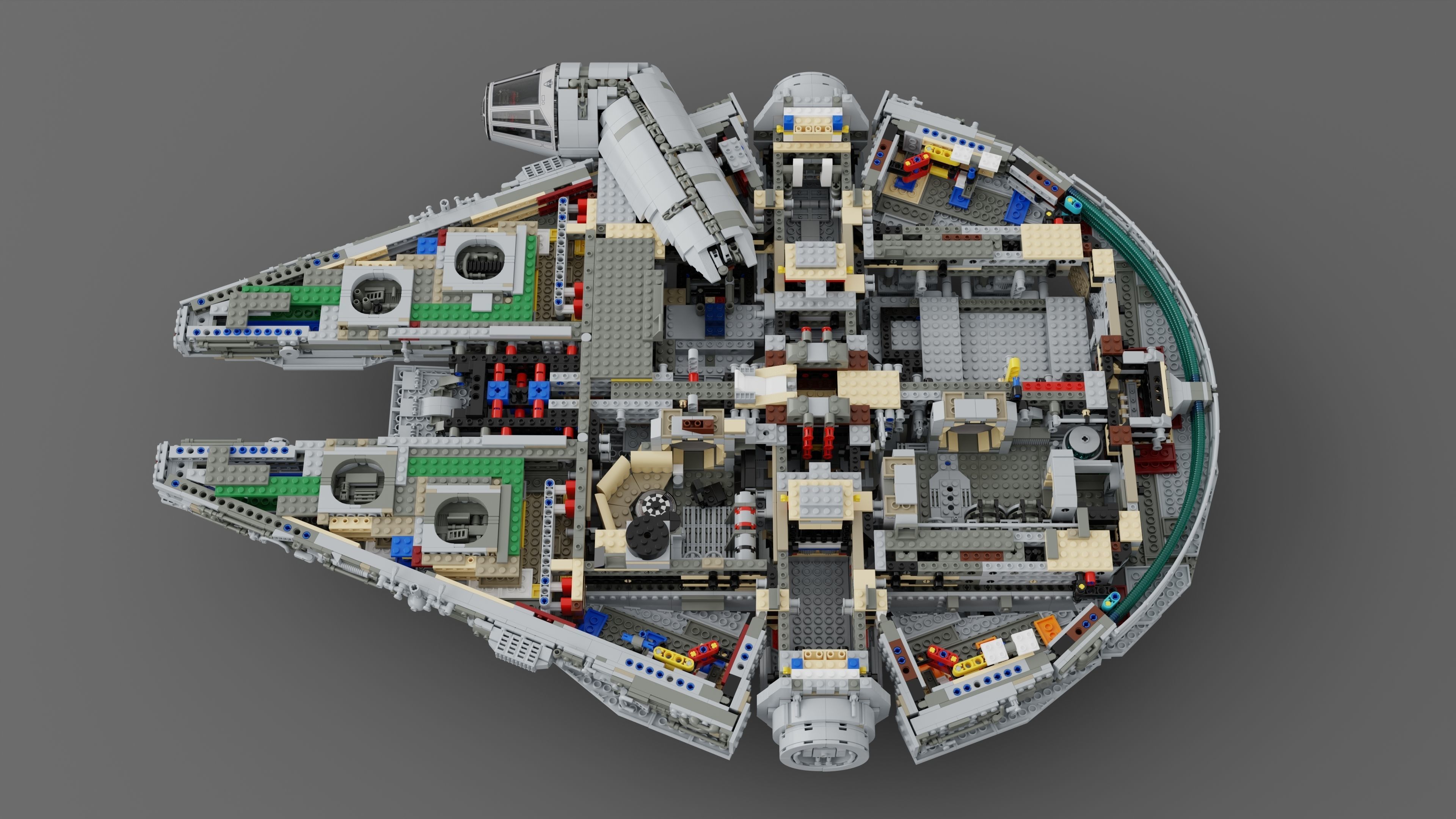 LEGO Star Wars Millenium Falcon 3D model | CGTrader