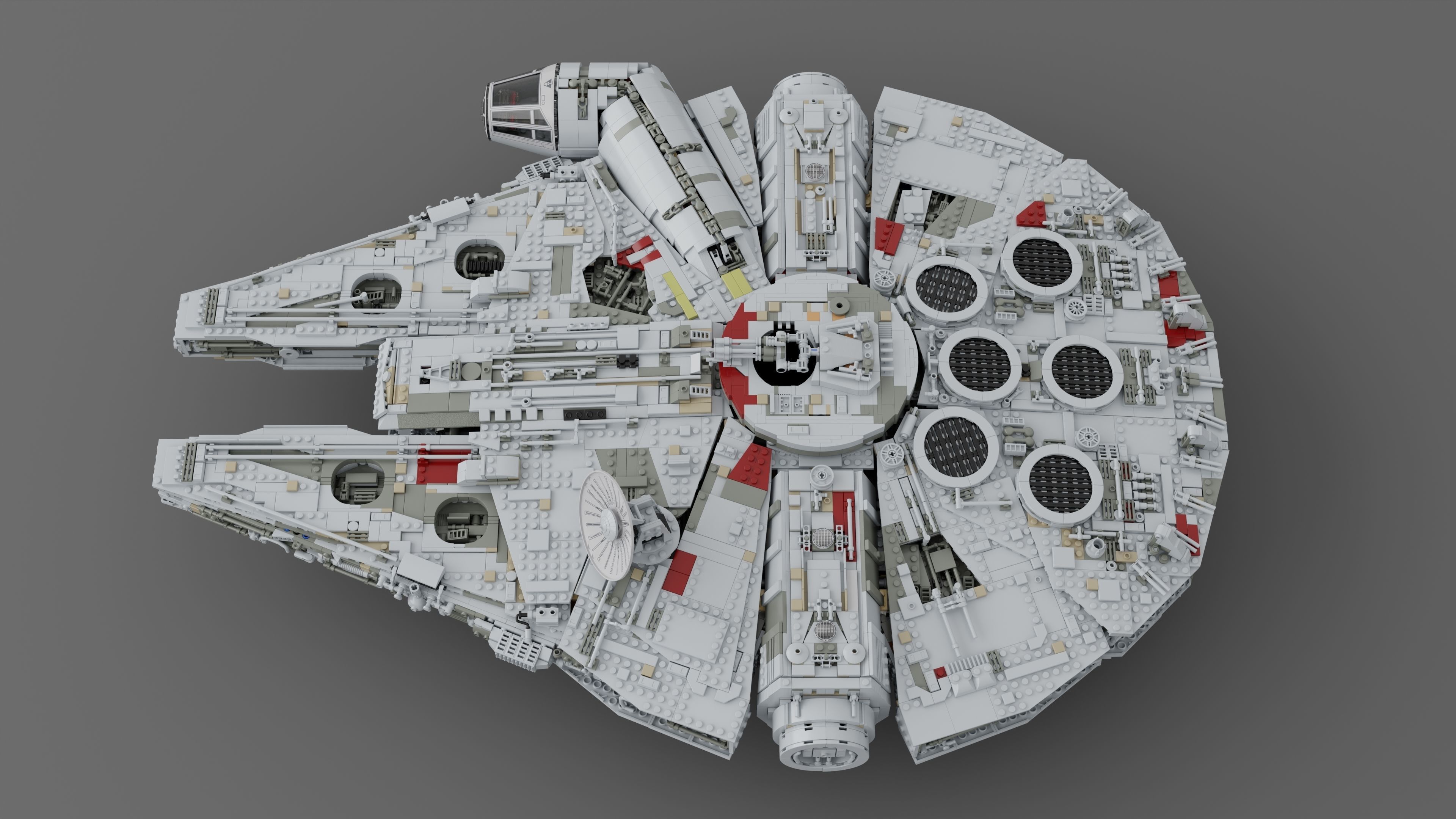 LEGO Star Wars Millenium Falcon 3D model | CGTrader