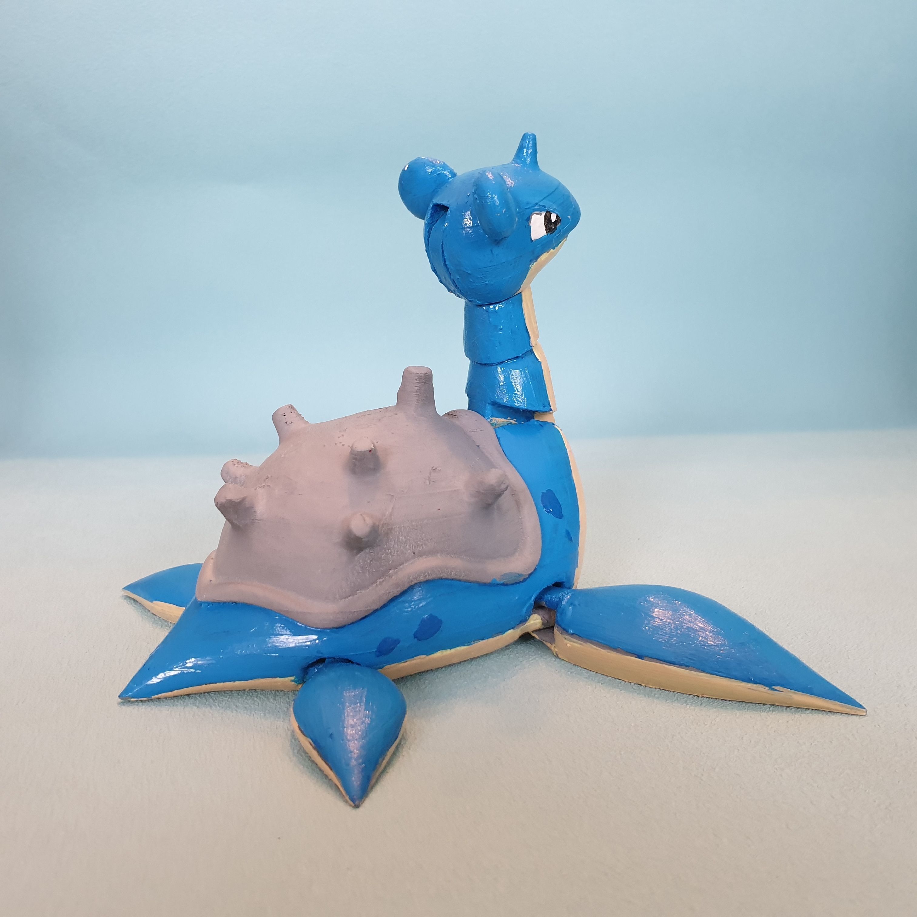 Articulated Pokemon Lapras 3D model 3D printable | CGTrader