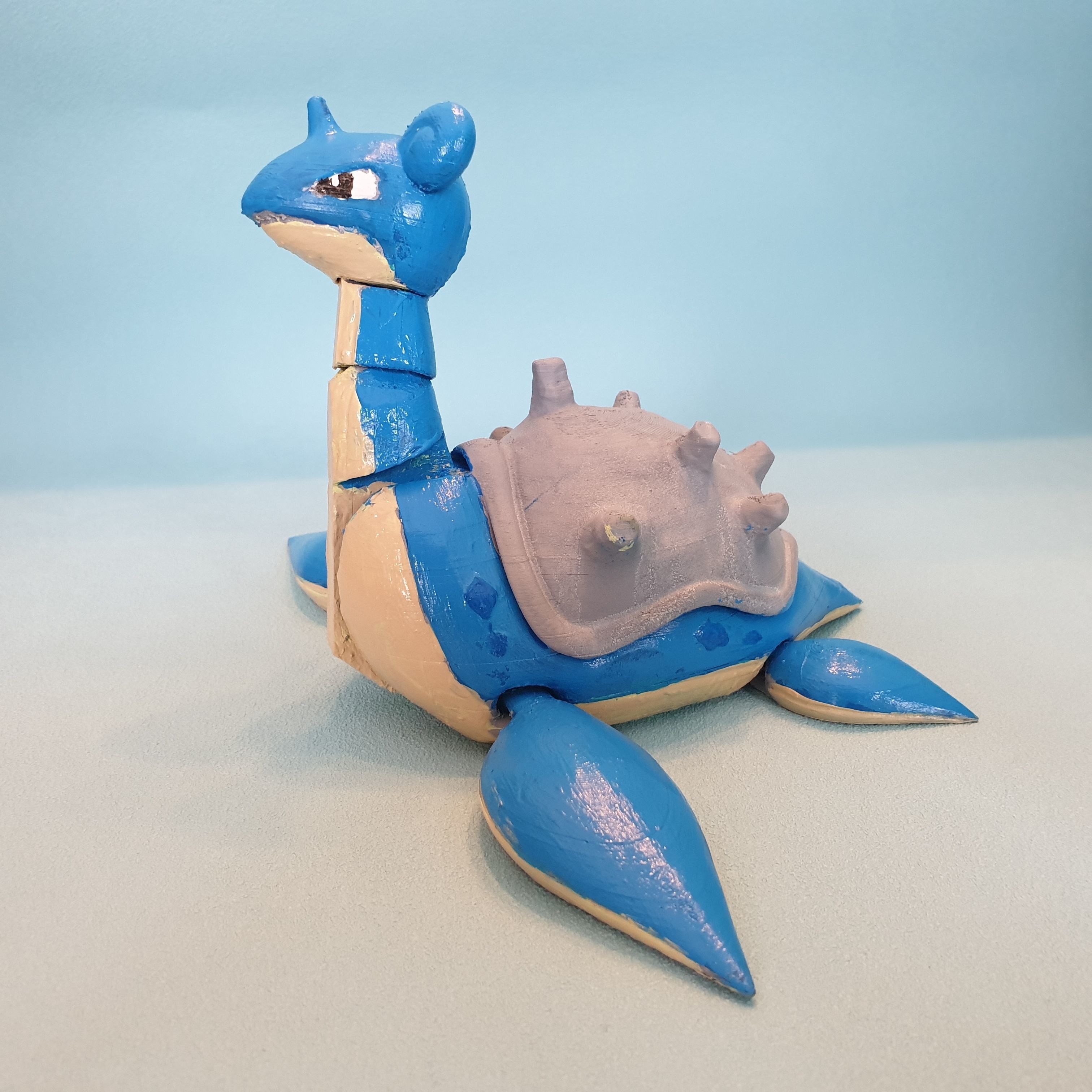 Articulated Pokemon Lapras 3D model 3D printable | CGTrader