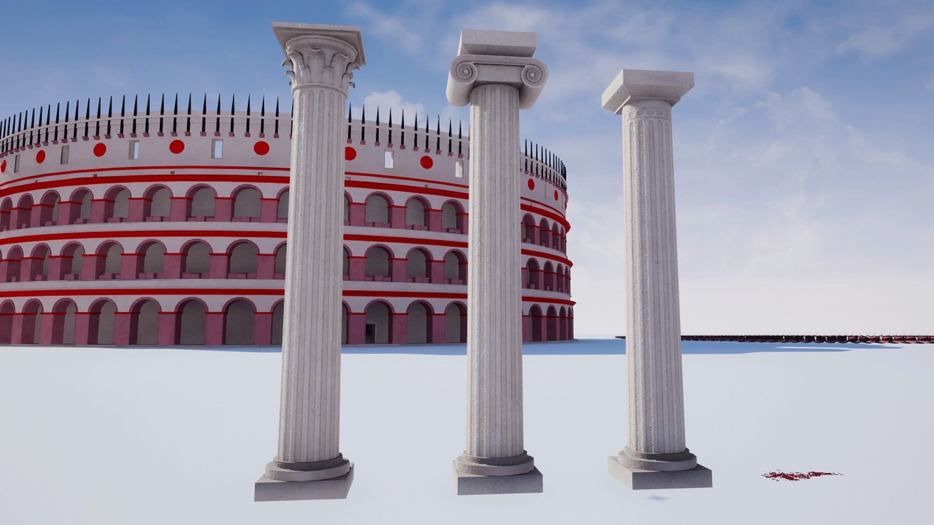 Fight arena - Colosseum 3D model | CGTrader