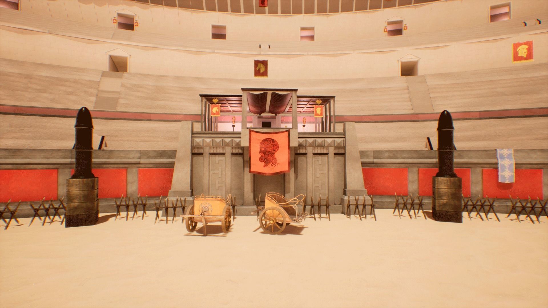 Fight arena - Colosseum 3D model | CGTrader