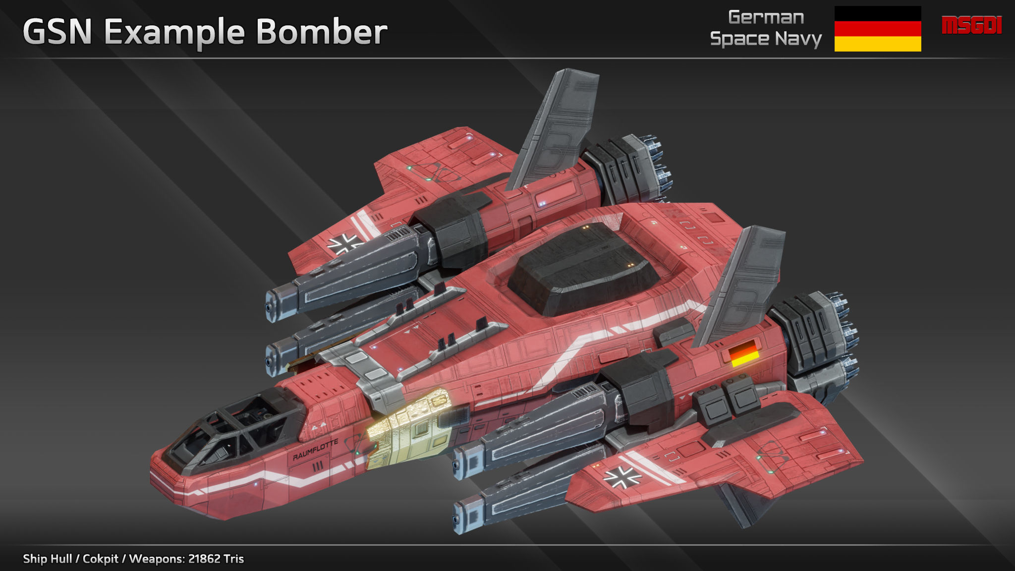 GSN German Space Navy Fleet Collection | CGTrader