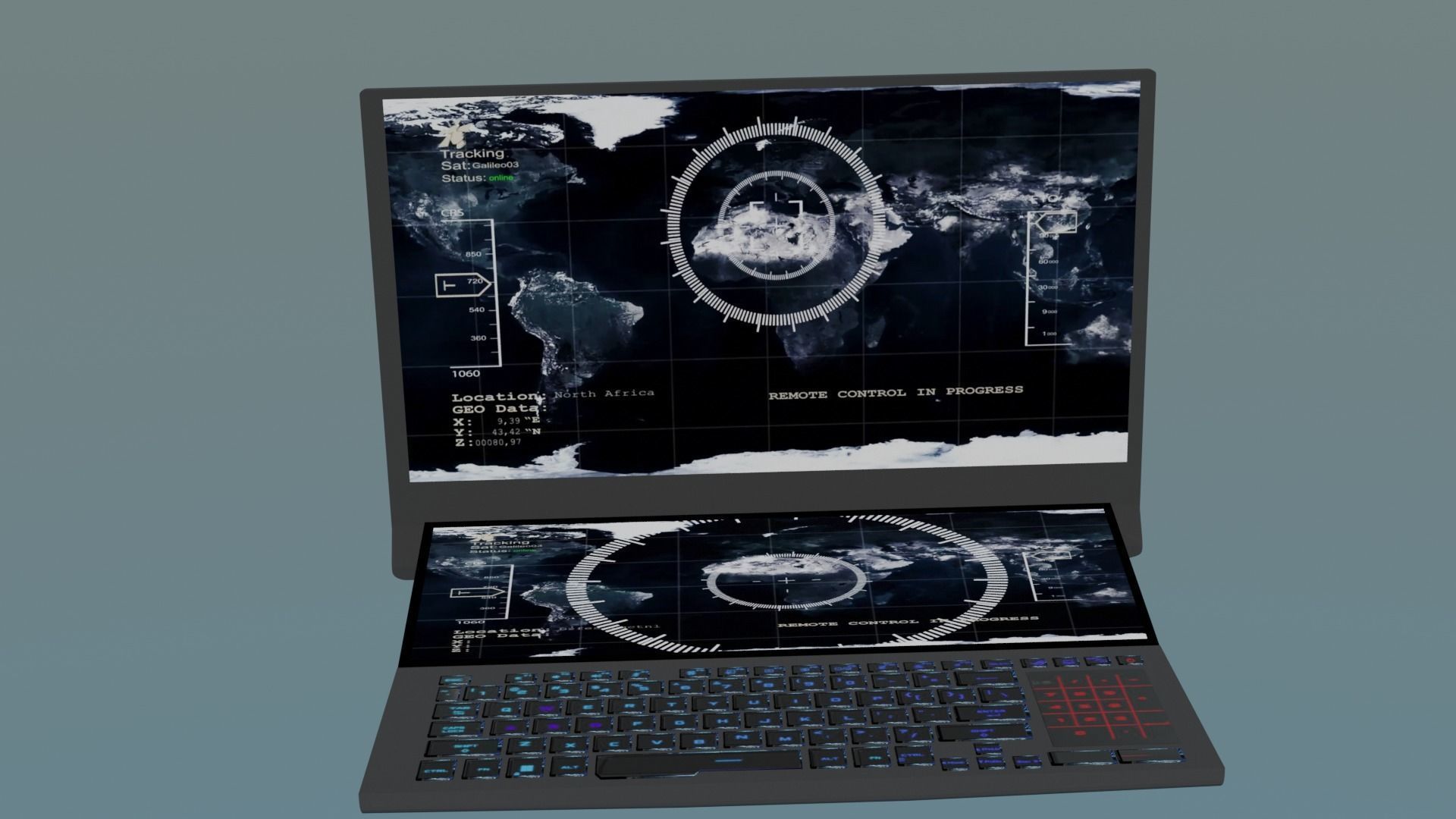 Asus ROG Zephyrus LAPTOP 3D model | CGTrader