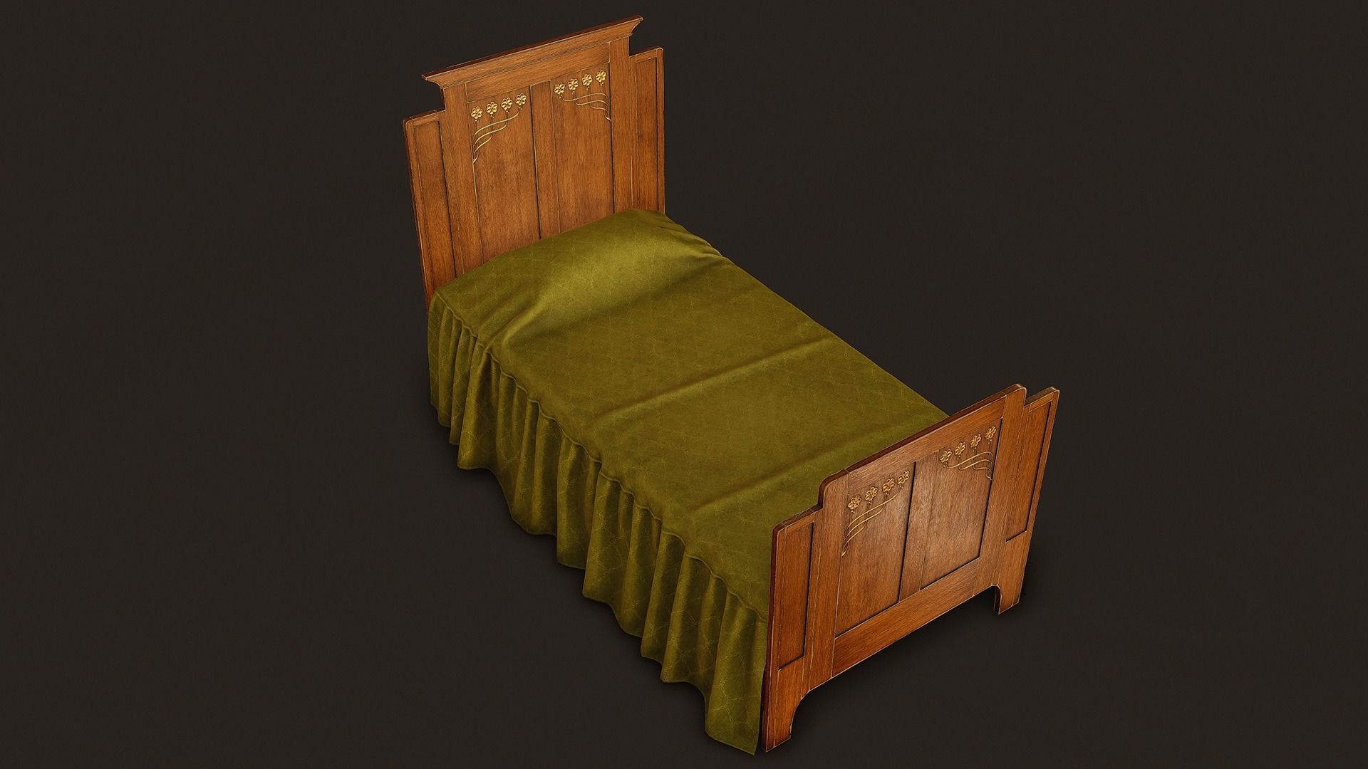 3D model Bedroom Furniture Props Pack VR / AR / low-poly | CGTrader