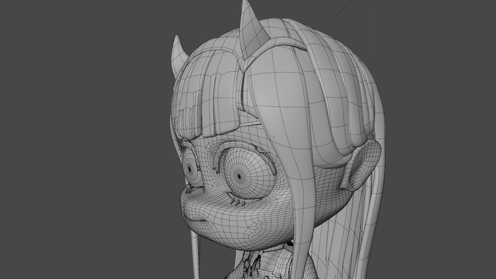 Zero Two Chibi 3D model | CGTrader