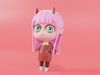 Zero Two Chibi 3D model | CGTrader