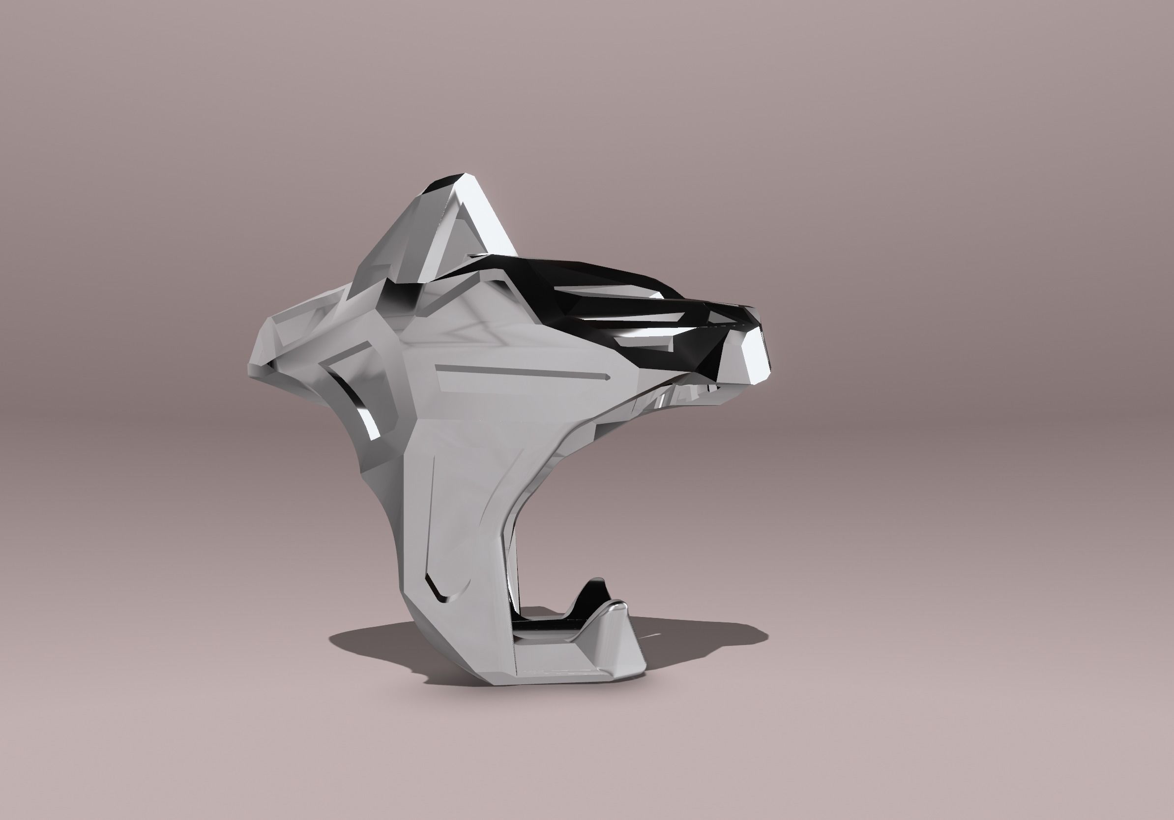 Black tiger 3D model | CGTrader