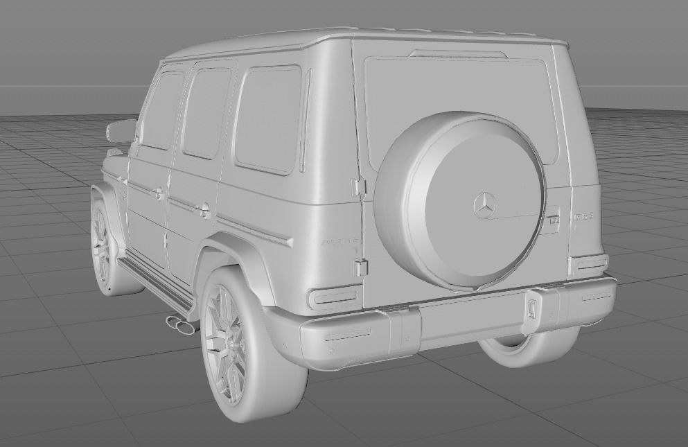 Mercedes g63 amg 3D model | CGTrader