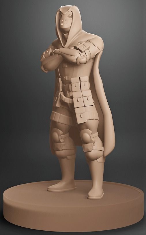 Miner 3D model 3D printable | CGTrader