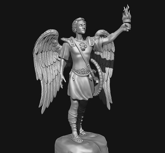 Gabriel Archangel - Metal - Wood - CNC Rounting and 3D model 3D ...