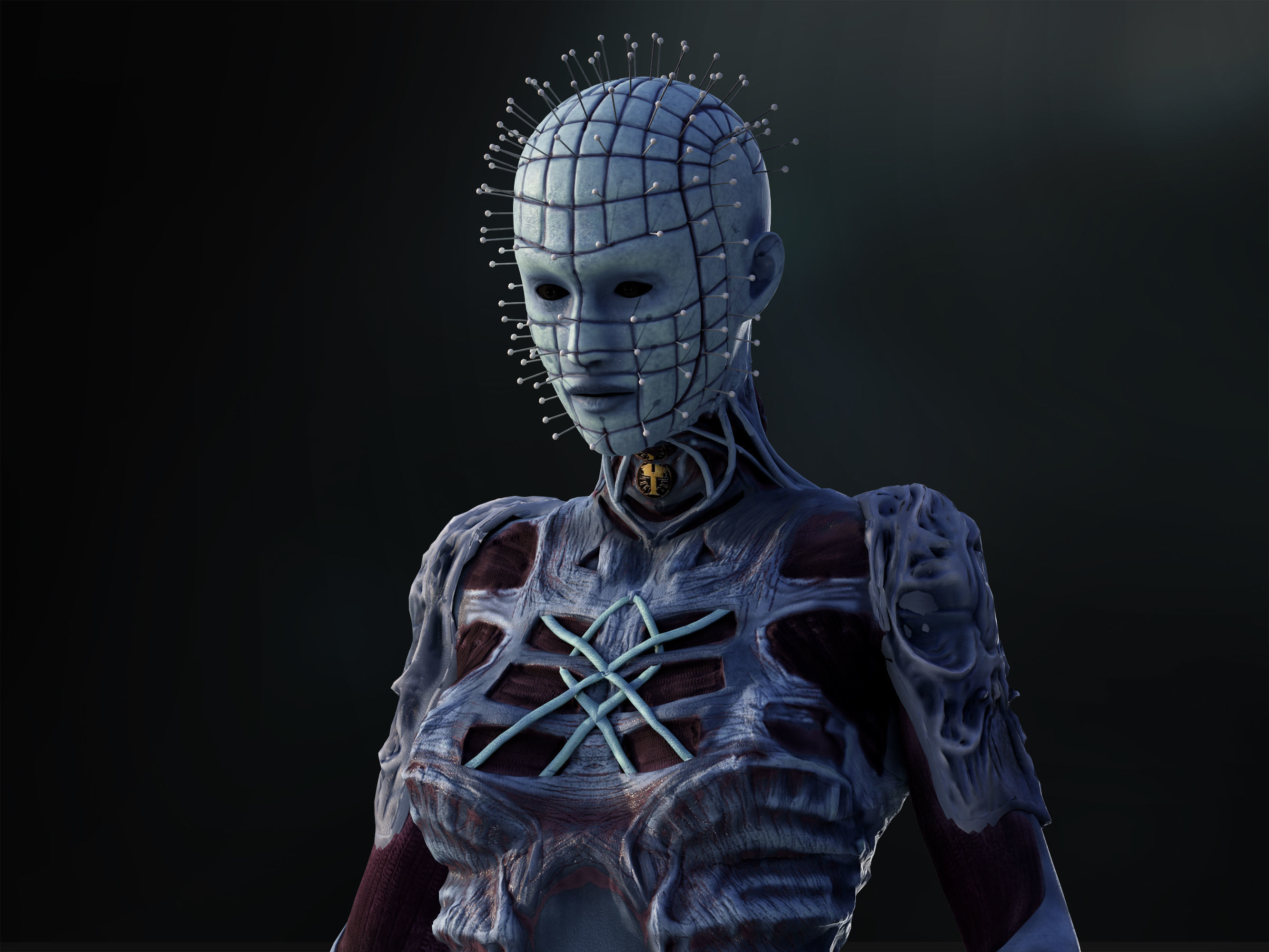 3D model Pinhead VR / AR / low-poly rigged | CGTrader