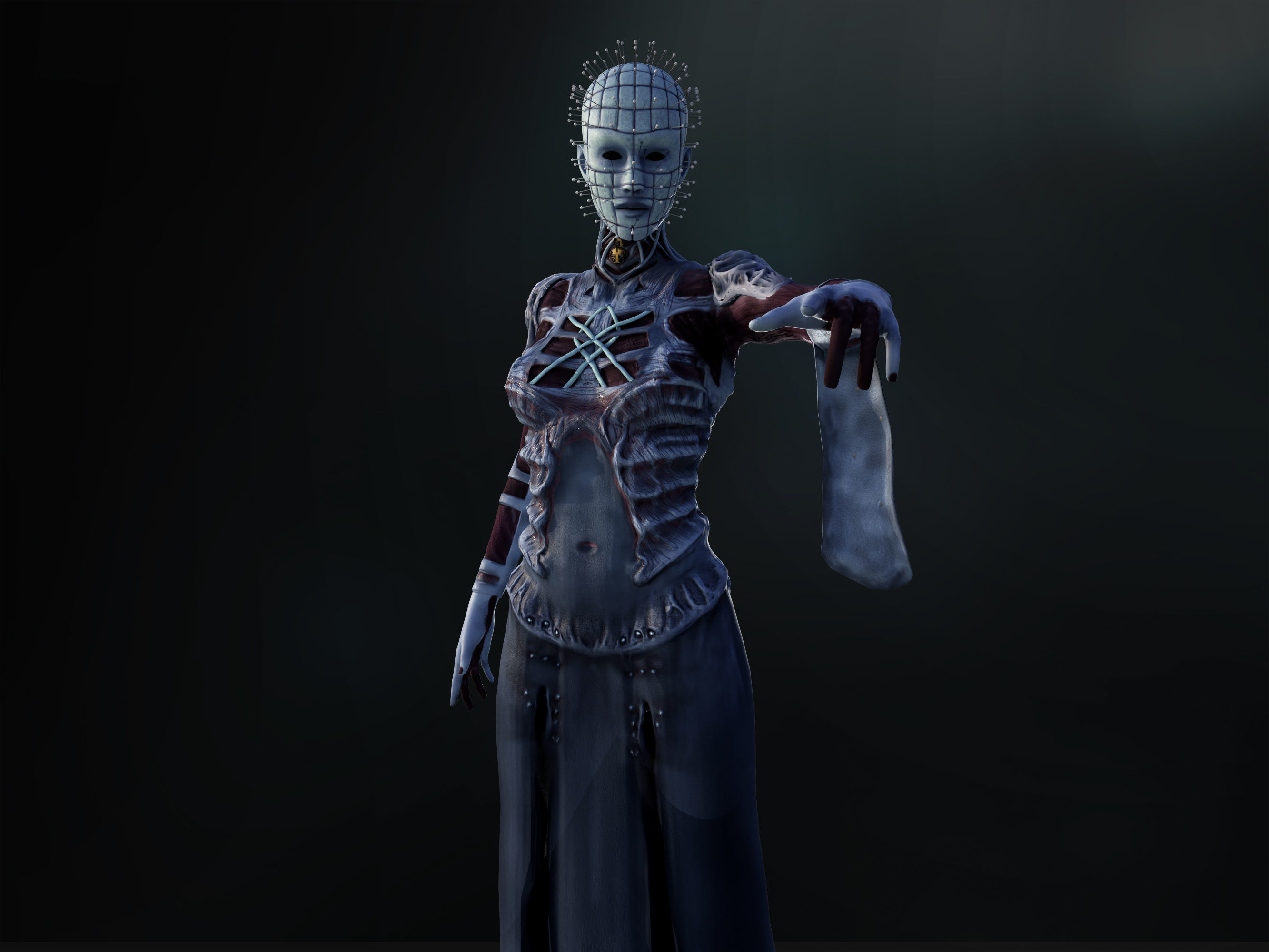 3D model Pinhead VR / AR / low-poly rigged | CGTrader