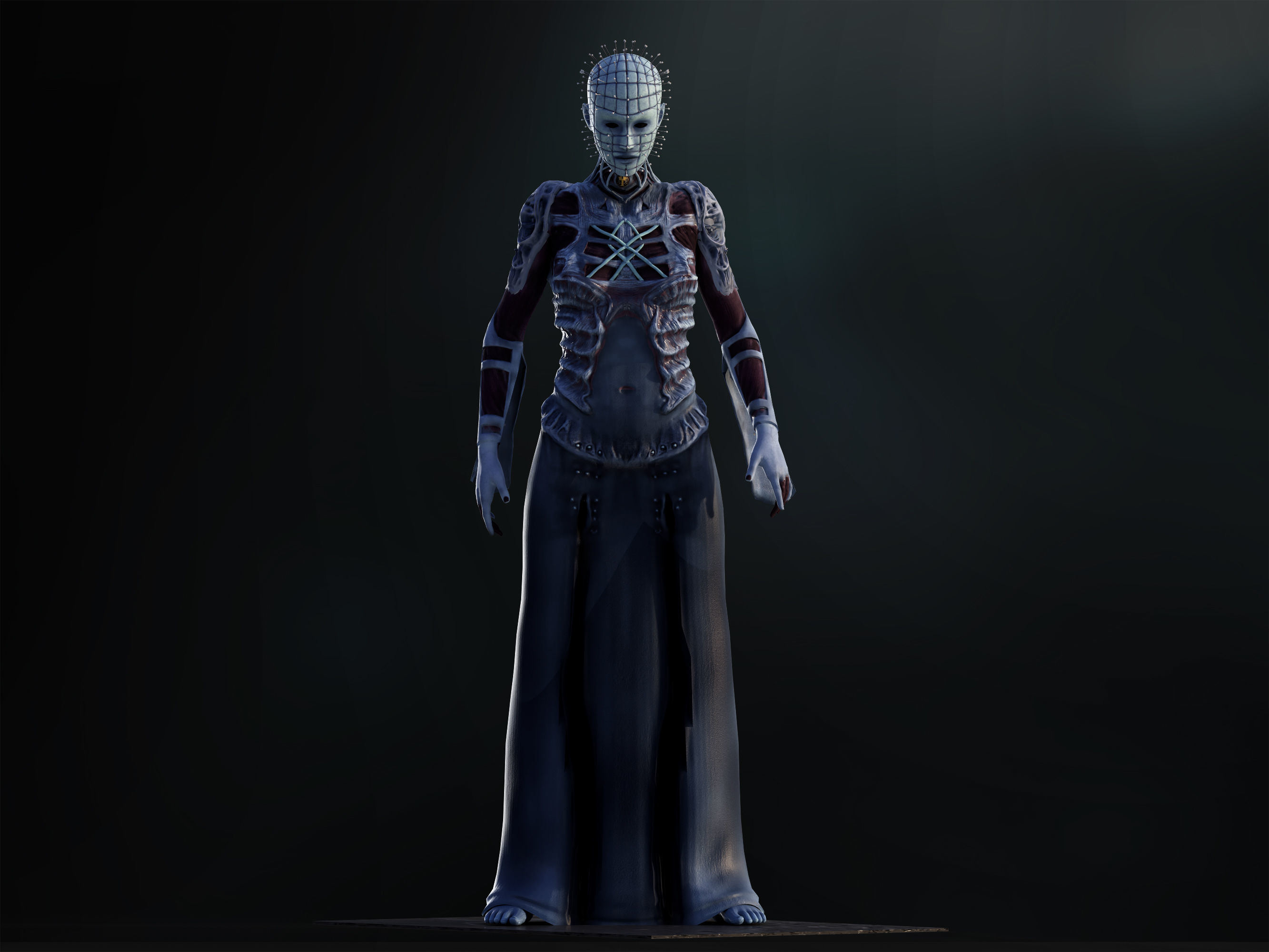 3D model Pinhead VR / AR / low-poly rigged | CGTrader