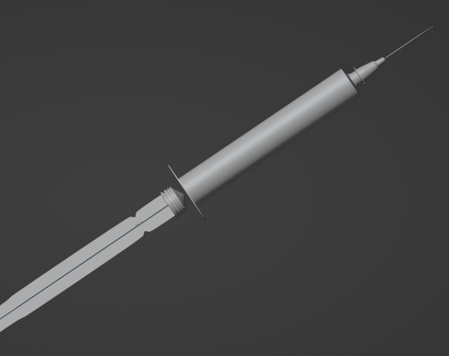 3D model Syringe VR / AR / low-poly | CGTrader