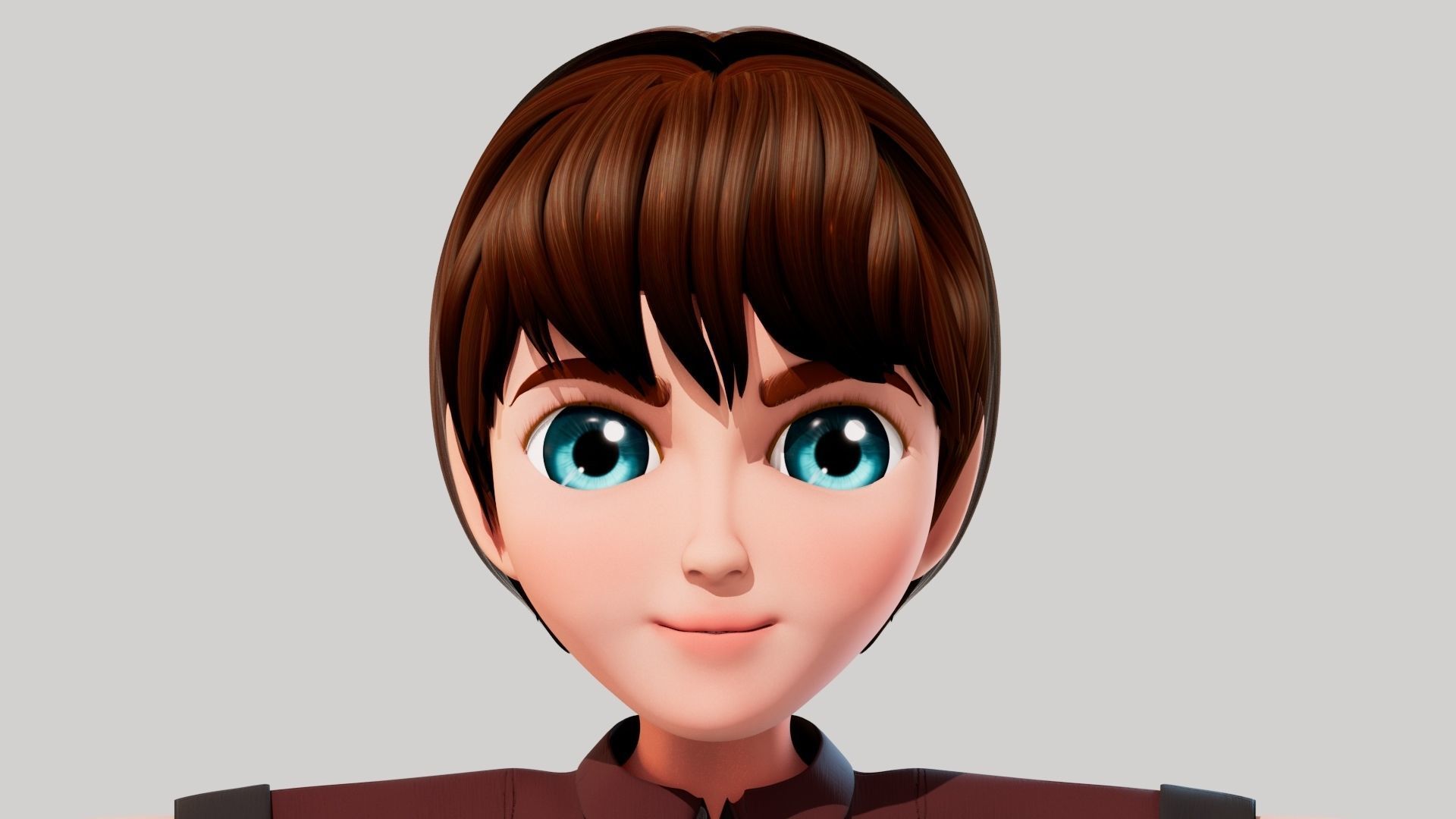 Cartoon Boy Sam 3D model | CGTrader