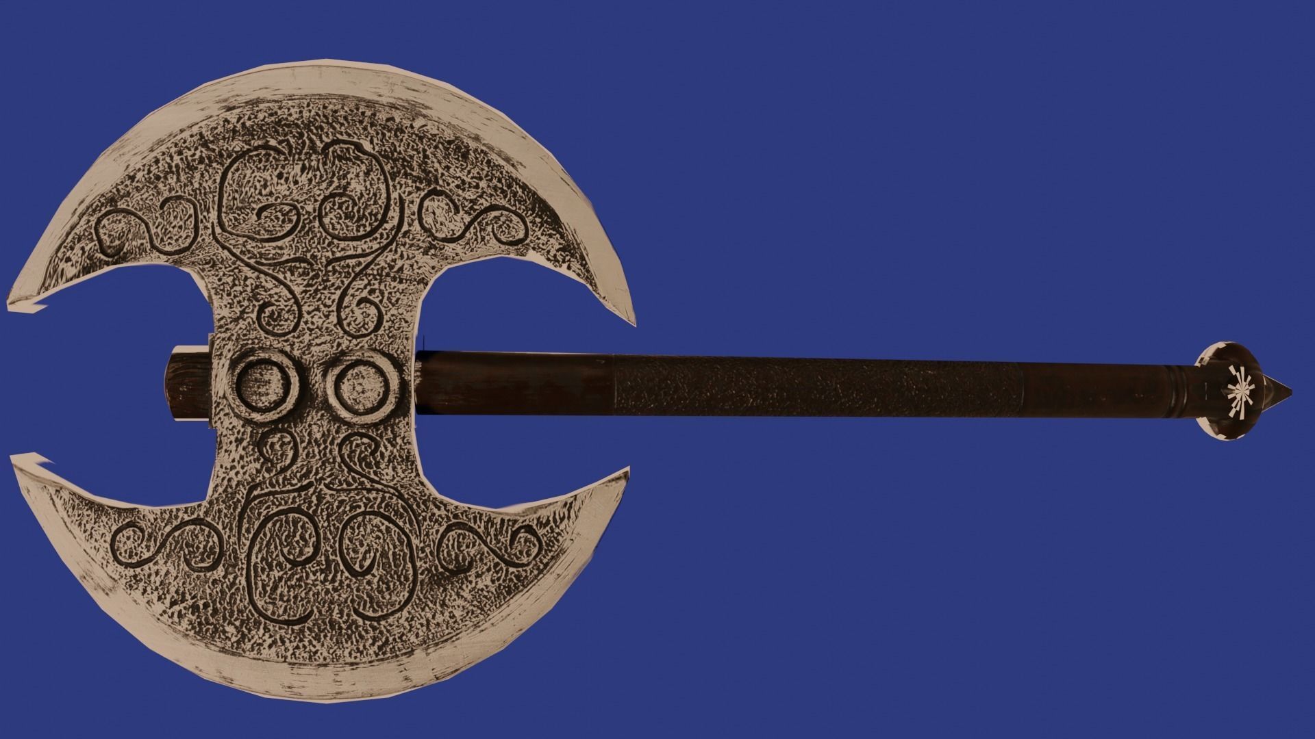 3D model war axe weapon game ready VR / AR / low-poly | CGTrader
