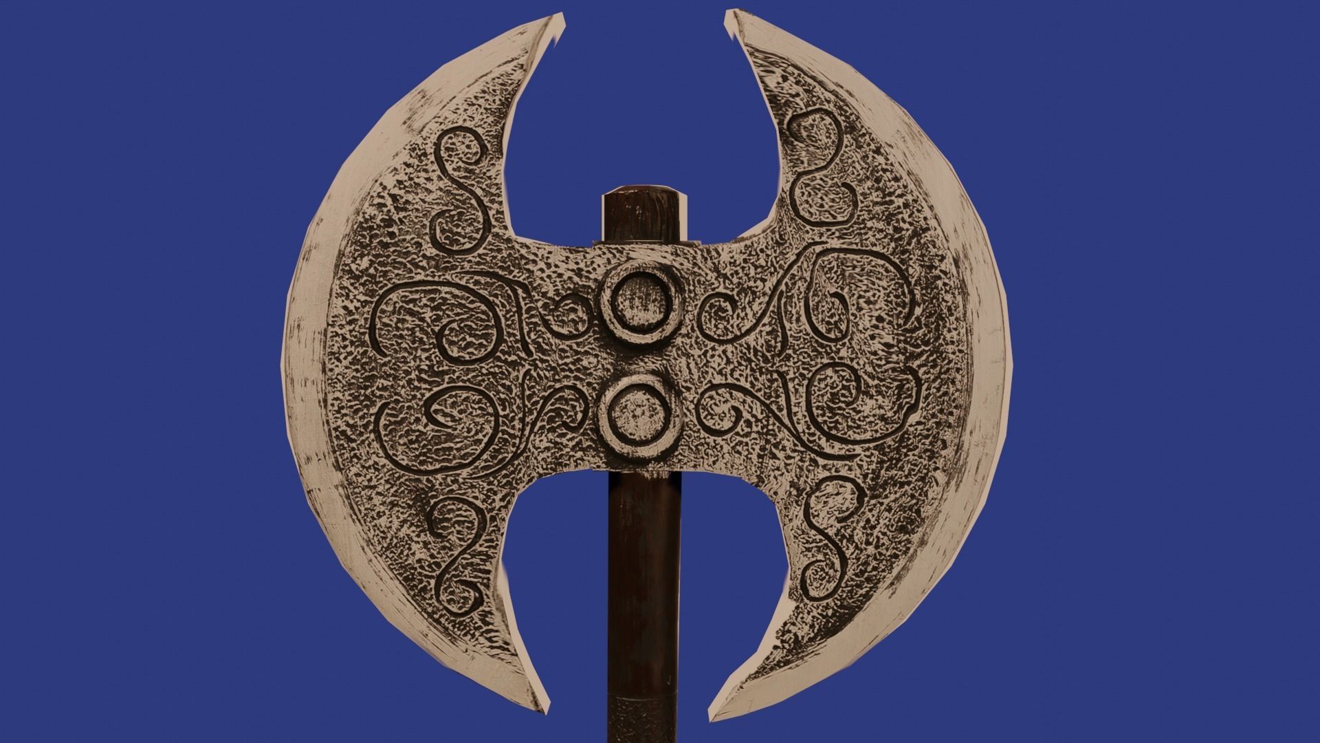 3D model war axe weapon game ready VR / AR / low-poly | CGTrader