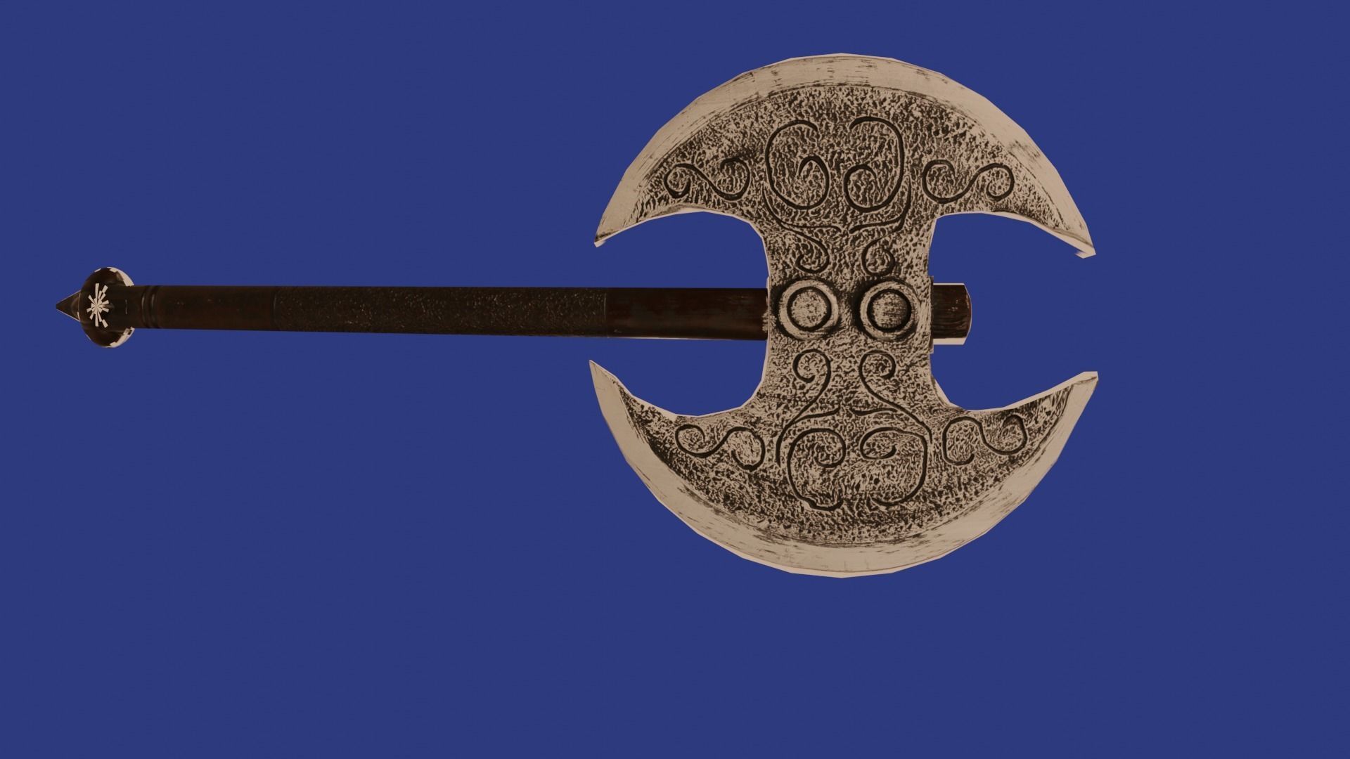 3D model war axe weapon game ready VR / AR / low-poly | CGTrader