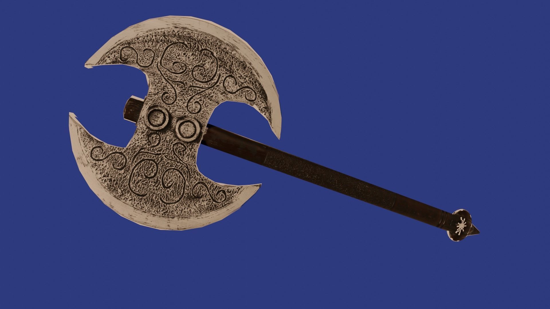3D model war axe weapon game ready VR / AR / low-poly | CGTrader
