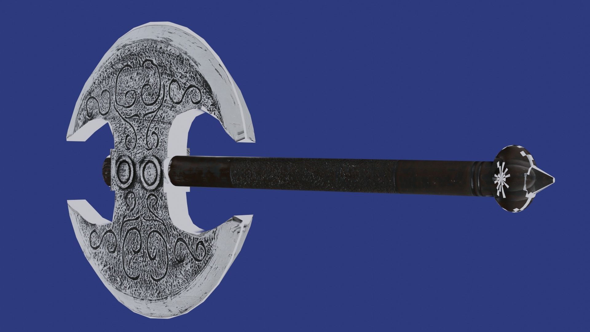 3D model war axe weapon game ready VR / AR / low-poly | CGTrader