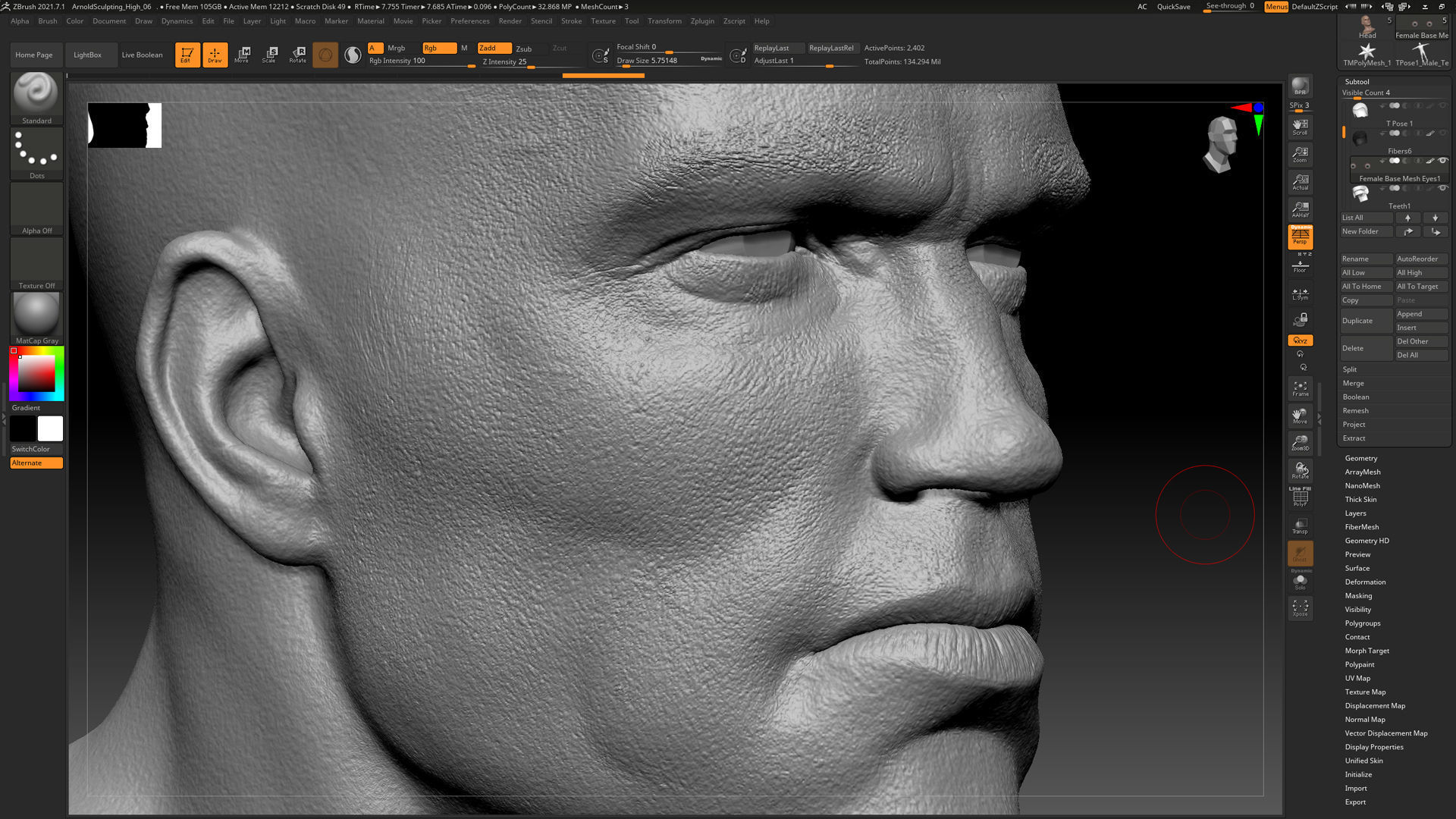 3D Model Realistic Arnold Schwarzenegger 3D model | CGTrader