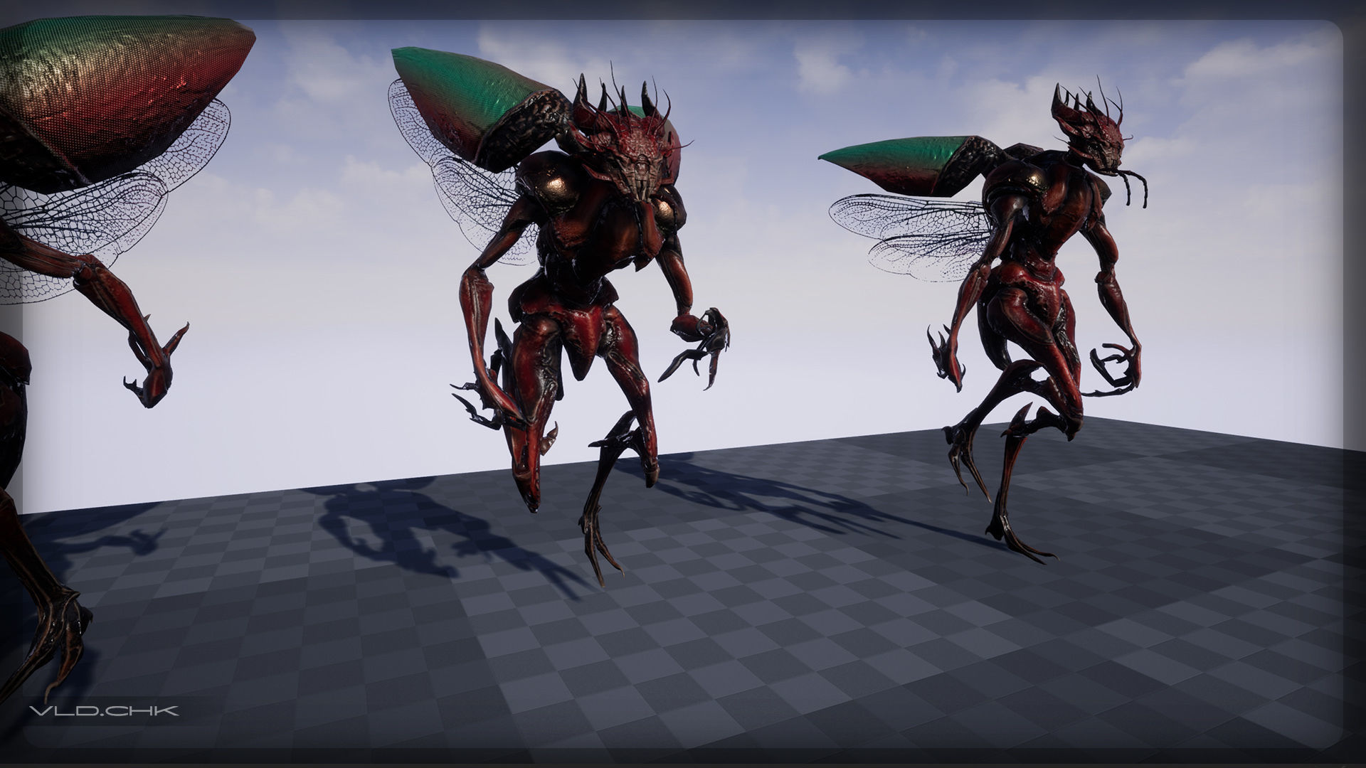 3D model Lizard - Demon Beetle VR / AR / low-poly | CGTrader