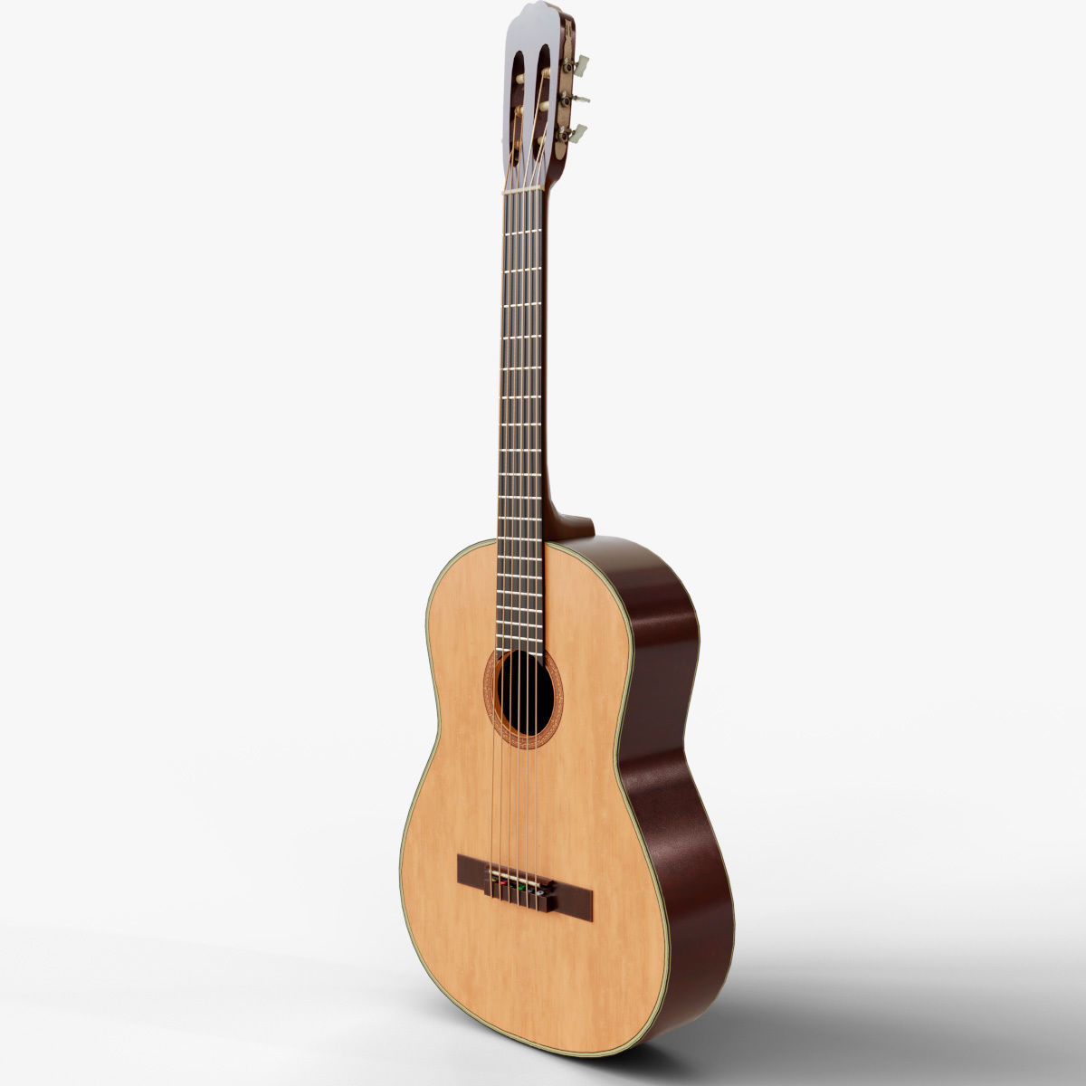 3D model Acoustic Guitar VR / AR / low-poly | CGTrader