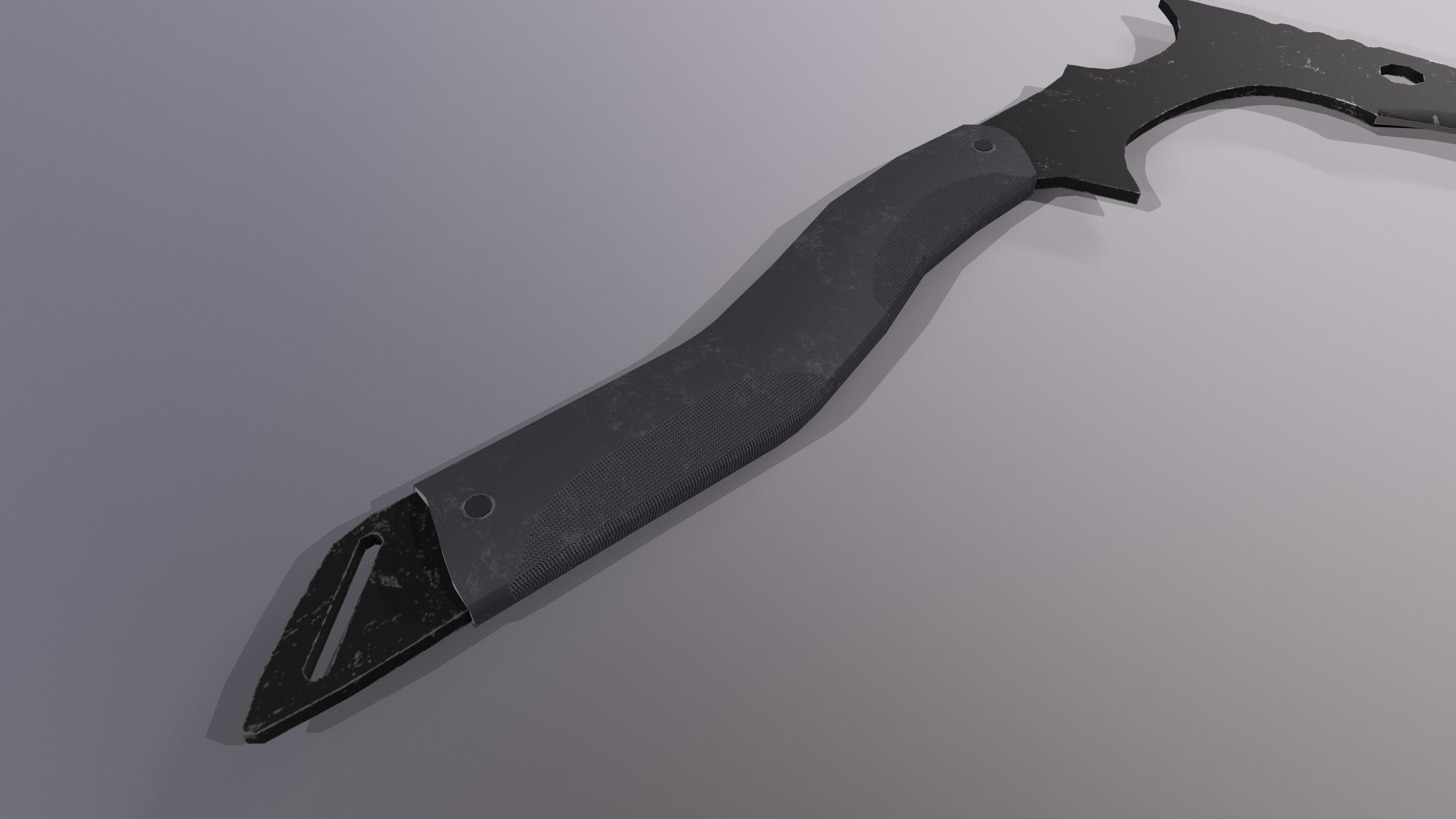 3D model Modern Scythe VR / AR / low-poly | CGTrader