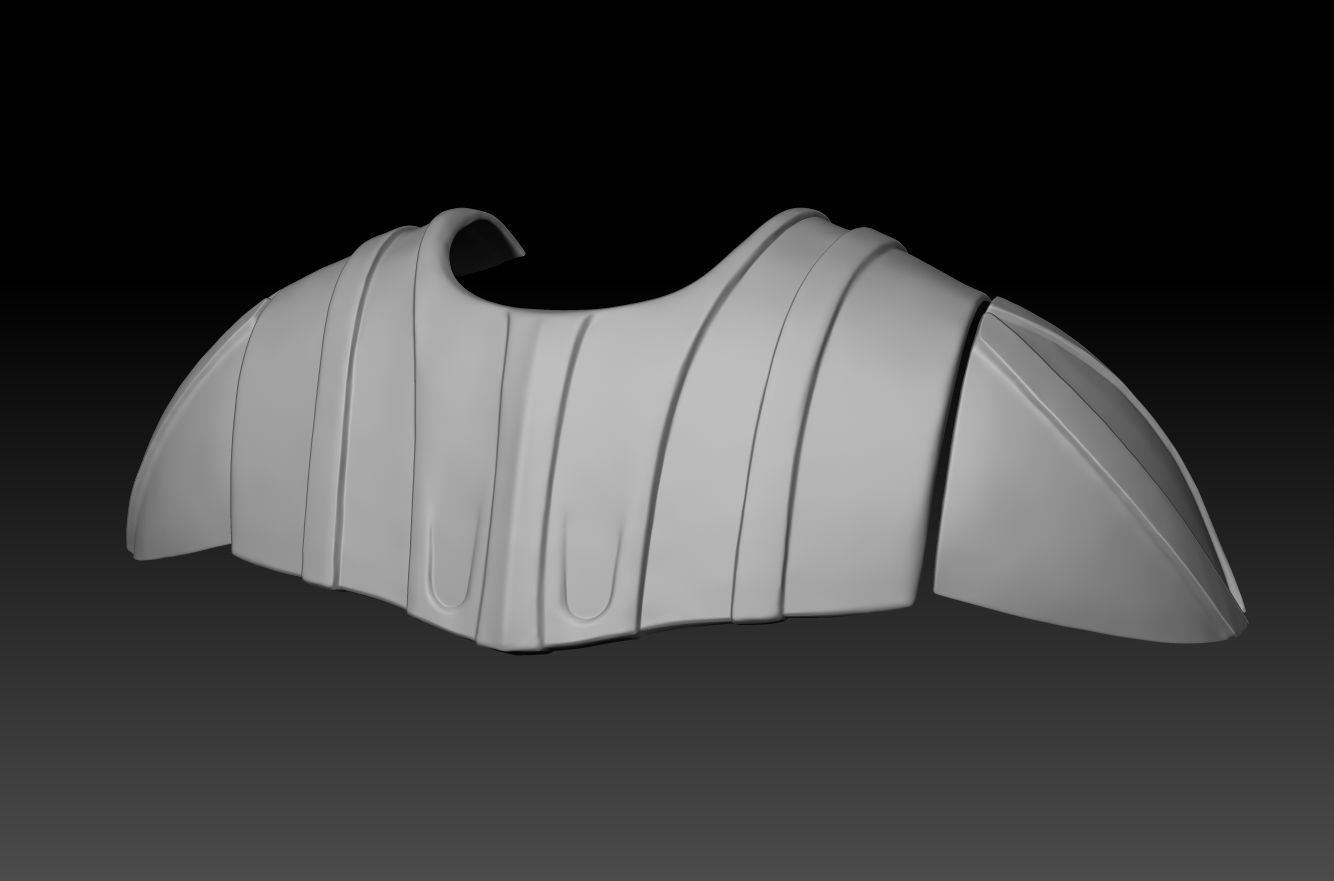 Darth Vader chest and shoulder Armor ESB Episode-V 3D model 3D ...