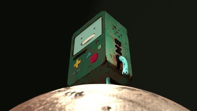 3D model Stylized BMO - BeeMO VR / AR / low-poly | CGTrader