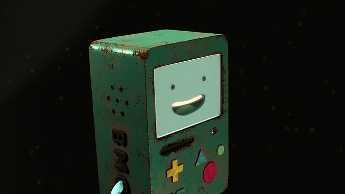 3D model Stylized BMO - BeeMO VR / AR / low-poly | CGTrader