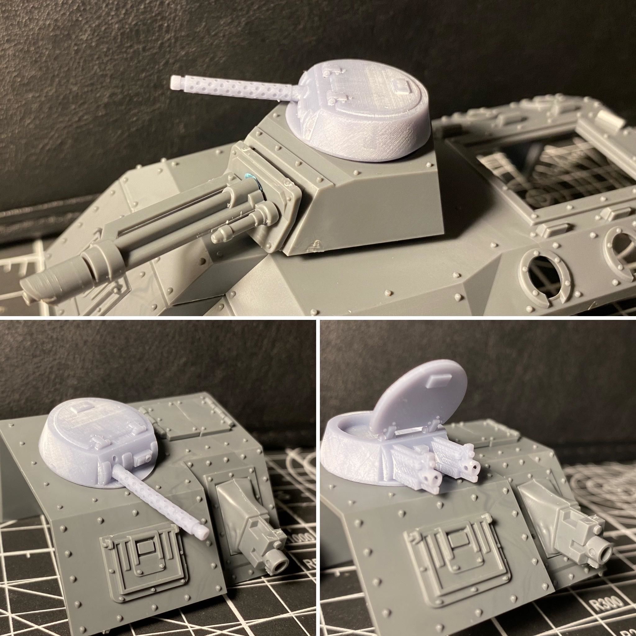 Grimdark Mini Turrets free 3D model 3D printable | CGTrader