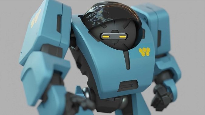 ANDROID M-3000 RIGGED 3D model rigged | CGTrader