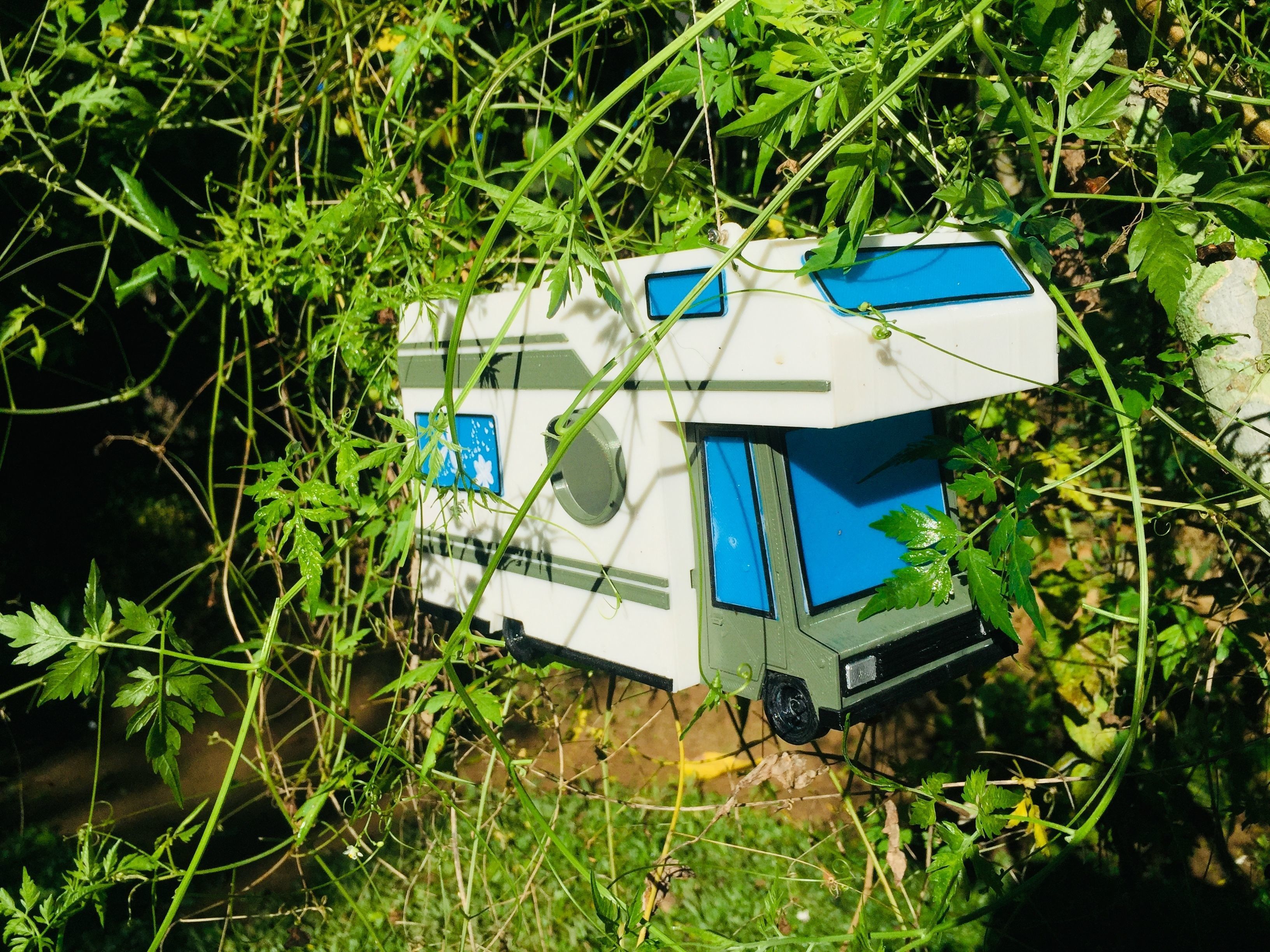 BIRD HOUSE CAMPER VAN 2nd MODEL 3D print model 3D model 3D printable ...