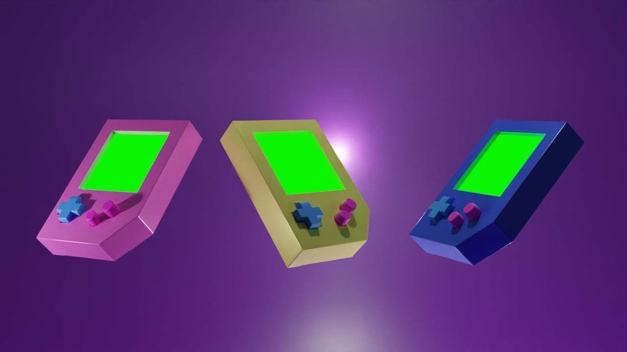 game phone 3D model | CGTrader