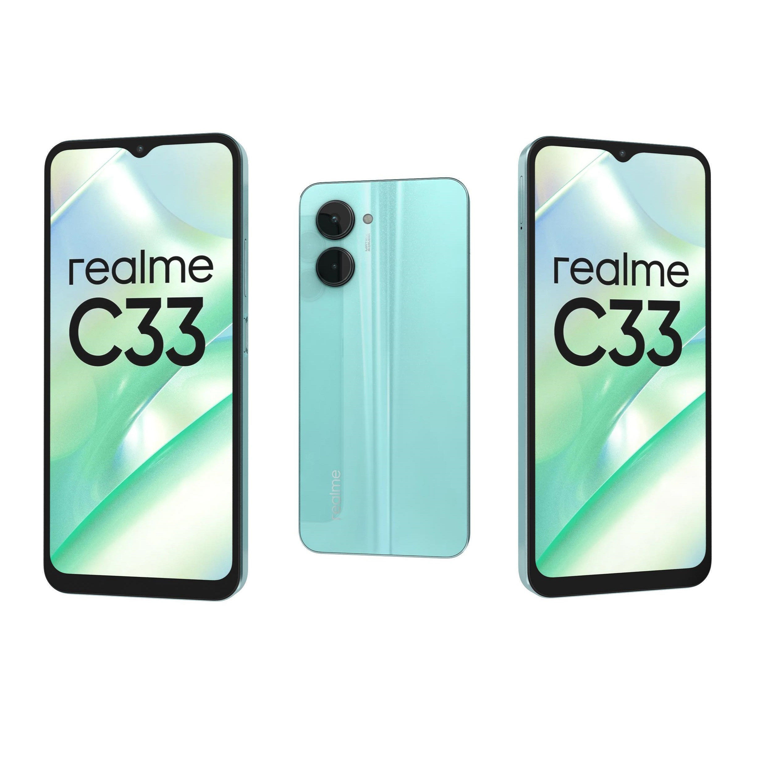 3D model Realme C33 All Colors VR / AR / low-poly | CGTrader