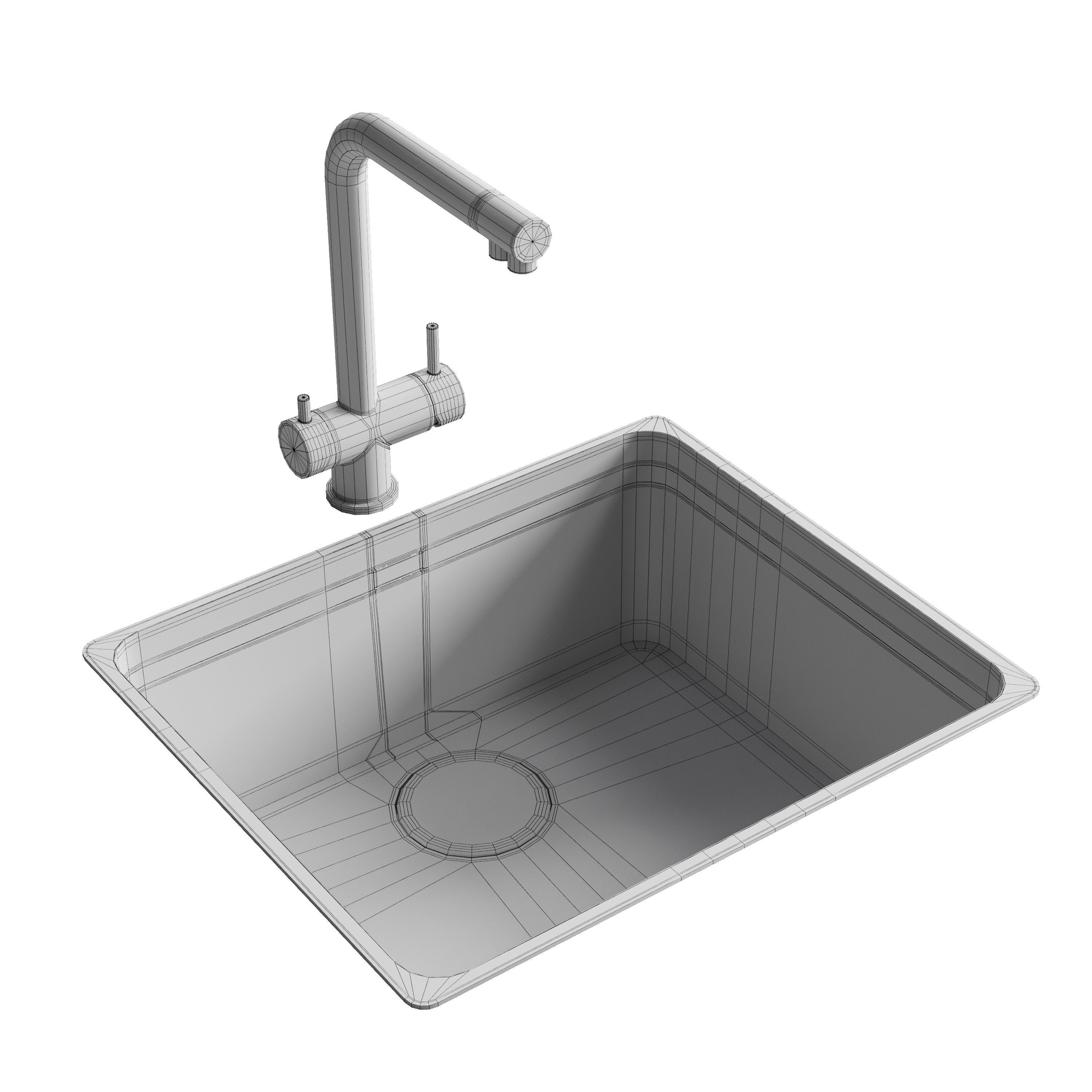 3D model Mythos Myx Sink VR / AR / low-poly | CGTrader