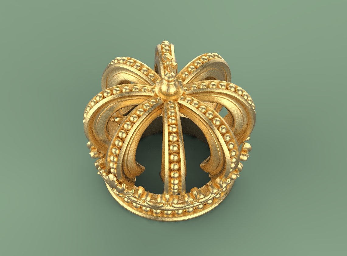 crown 3D model 3D printable | CGTrader
